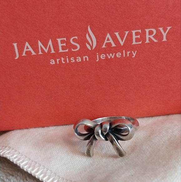 James Avery | Jewelry | Rare James Avery Ribbon Bow Ring | Poshmark